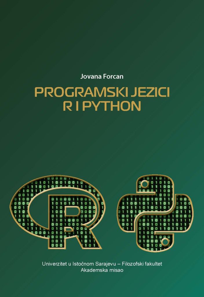 Knjiga Programski jezici R i Python - Naruči - Knjige Akademska misao